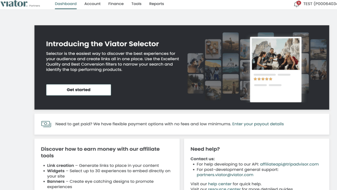 How to create your affiliate links - Viator Partner Resource Center