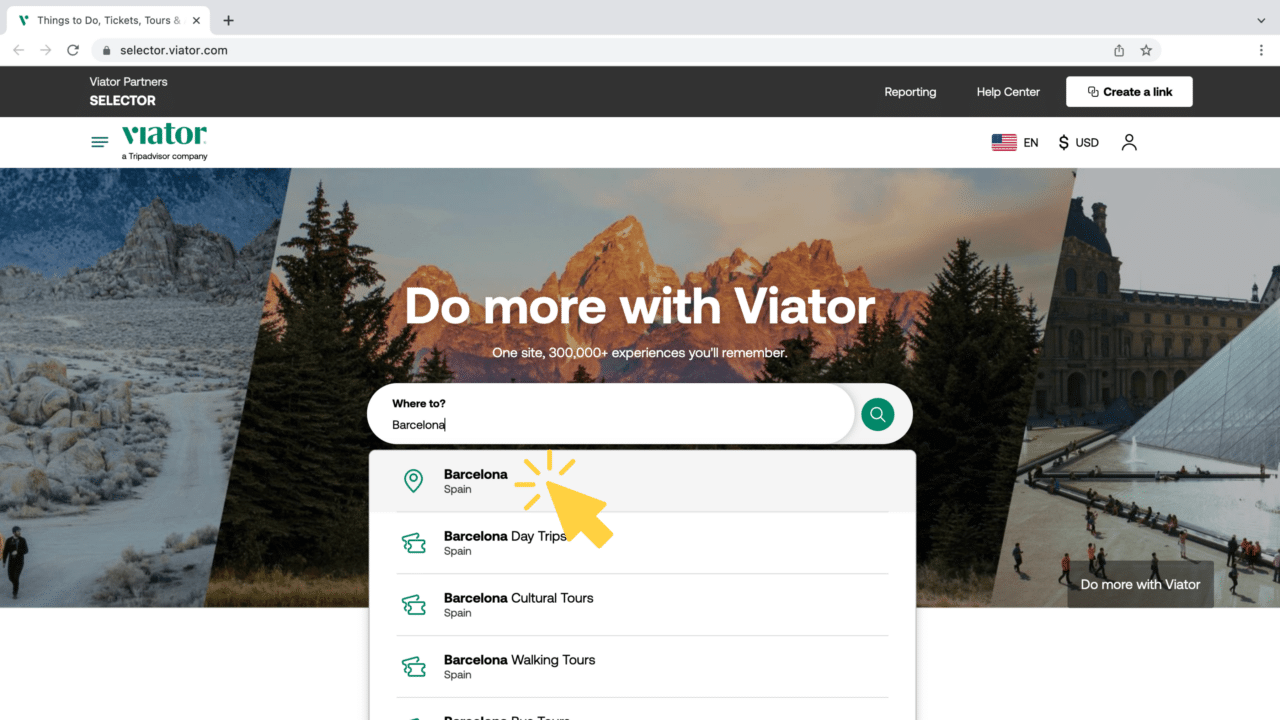 Discover Viator Selector - Viator Partner Resource Center