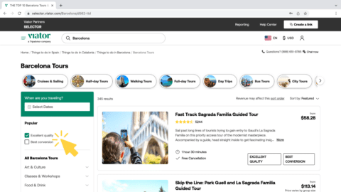 Discover Viator Selector - Viator Partner Resource Center