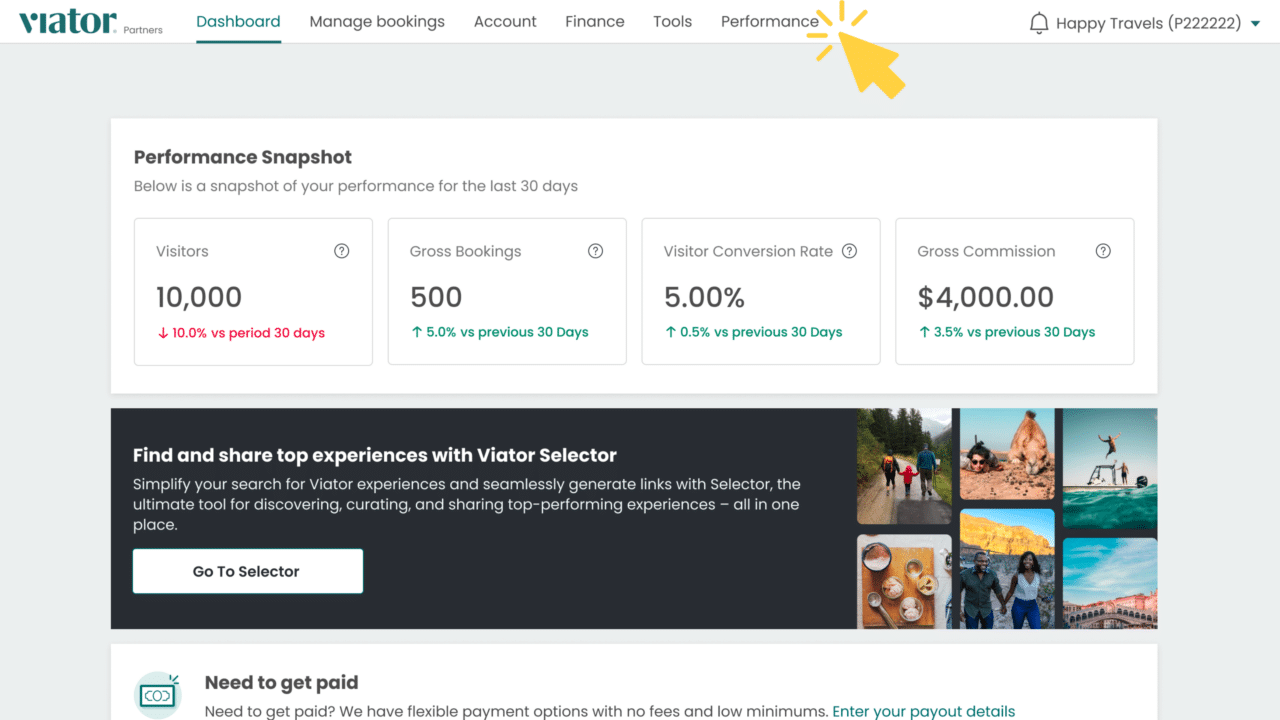 Viator's Performance Trends - Viator Partner Resource Center